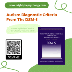 Autism Diagnostic Criteria From The DSM-5